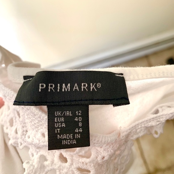 Primark | Tops | White Lace Bodysuit | Poshmark
